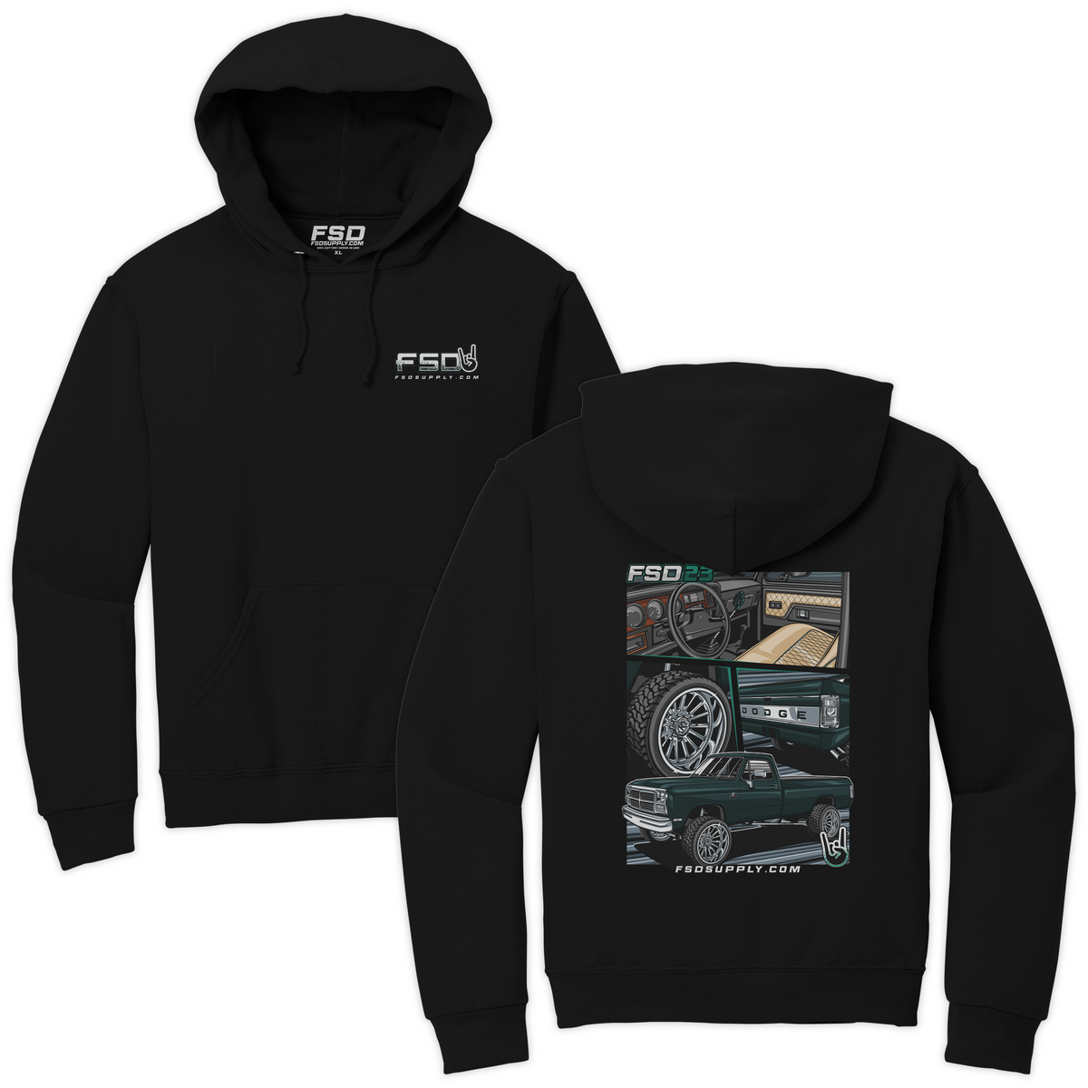 FSD23 Official Heavyweight Hoodie – FSD Supply Co.
