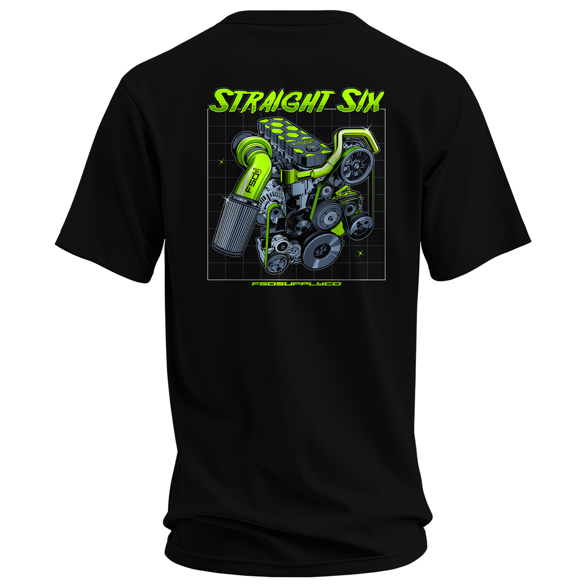 Straight Six Tee – FSD Supply Co.