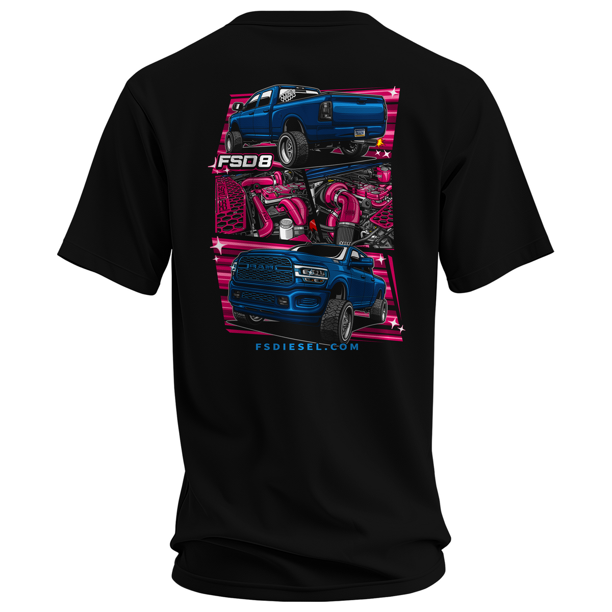 “FSD8 Official” Tee – FSD Supply Co.