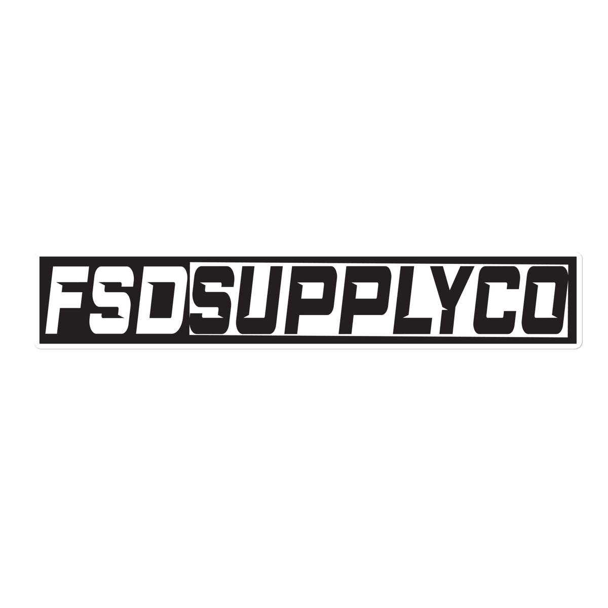 FSD SUPPLY CO Box Decal – FSD Supply Co.
